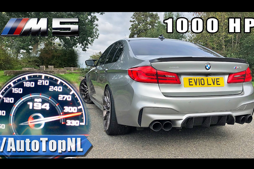1000HP BMW M5 F90 ACCELERATION | Fast Car