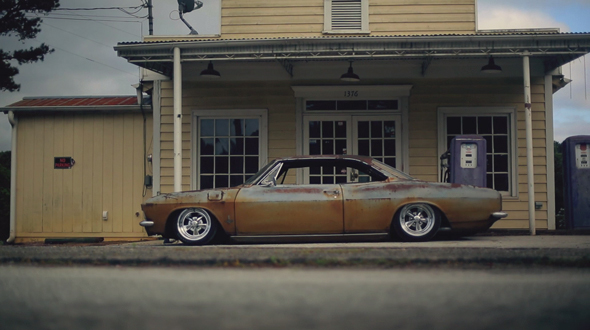 Bagged Muscle Car