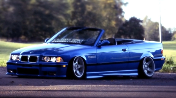 Stanced BMW 325 Cab | Fast Car