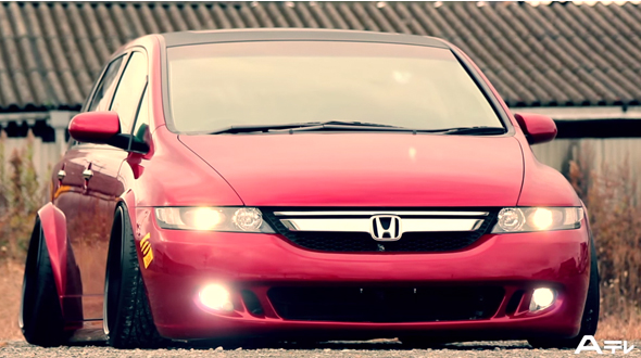 Stanced Honda Odyssey | Fast Car