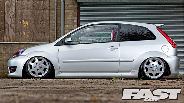 Stanced Mk6 Ford Fiesta | Fast Car