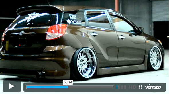 Stanced Toyota Corolla