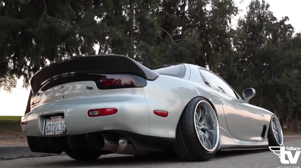Stanced Mazda RX7 | Fast Car