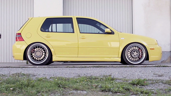 Tuned VW Golf Mk4 V6 Turbo 4Motion | Fast Car