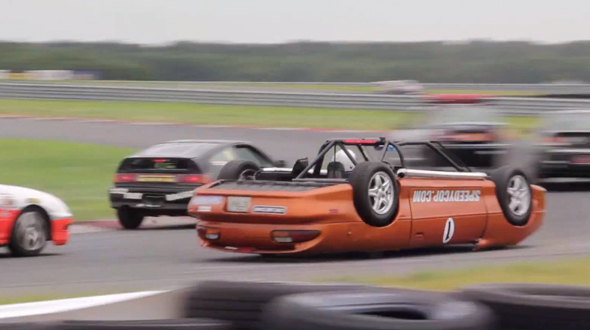 Upside Down Race Car | Fast Car