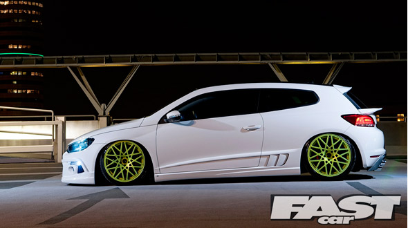 Stanced VW Scirocco | Fast Car