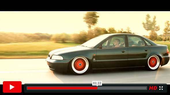 Stanced Audi A4 B5