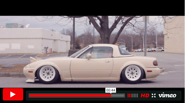 Slammed Miata