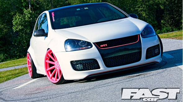 Stanced VW Mk5 Golf GTi | Fast Car