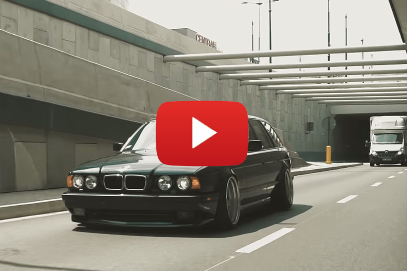 Stanced BMW E34 Wagon | Fast Car
