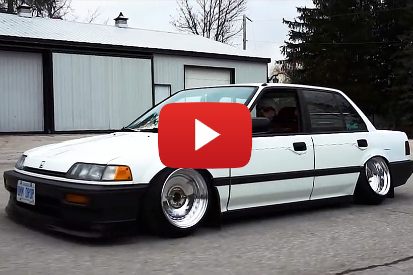 Bagged Honda Civic EF Sedan | Fast Car