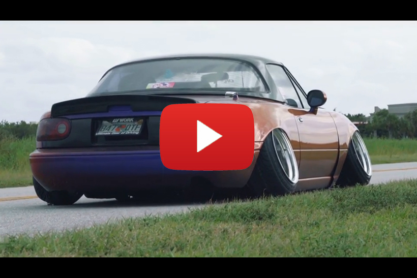 Slammed Mazda Miata | Fast Car