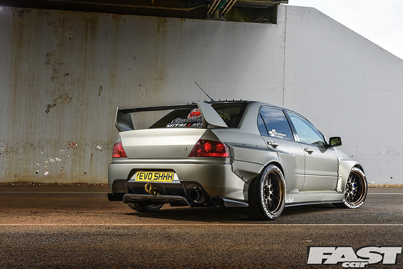 Wide-Arch Tuned Mitsubishi Evo IX | Fast Car