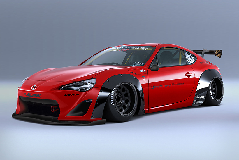 LIBERTY WALK TOYOTA GT86 KIT | Fast Car