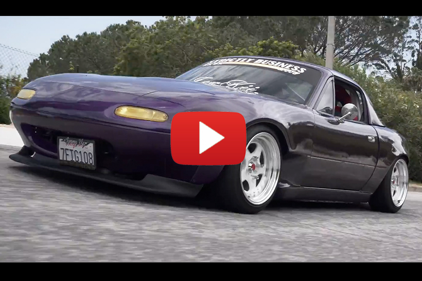 SLAMMED MAZDA MX-5 | Fast Car