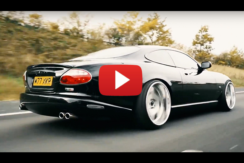 JAGUAR XKR ON AIR | Fast Car