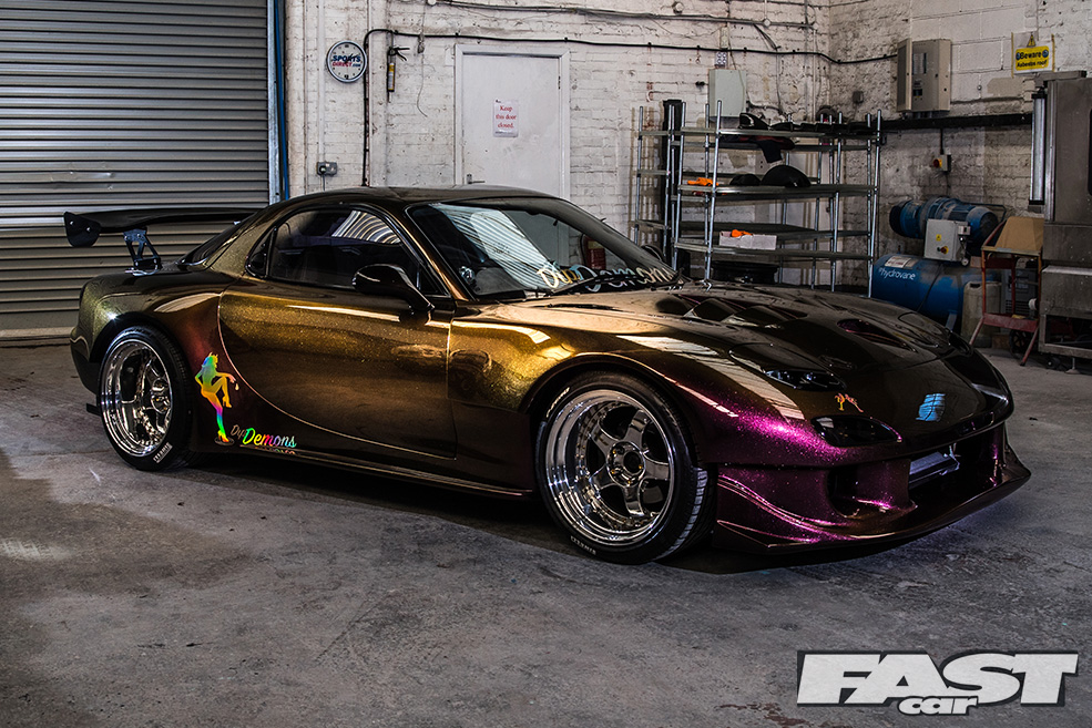 WIDE-ARCHED MAZDA RX-7 FD | Fast Car