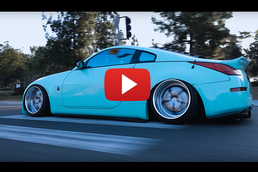 SLAMMED NISSAN 350Z | Fast Car