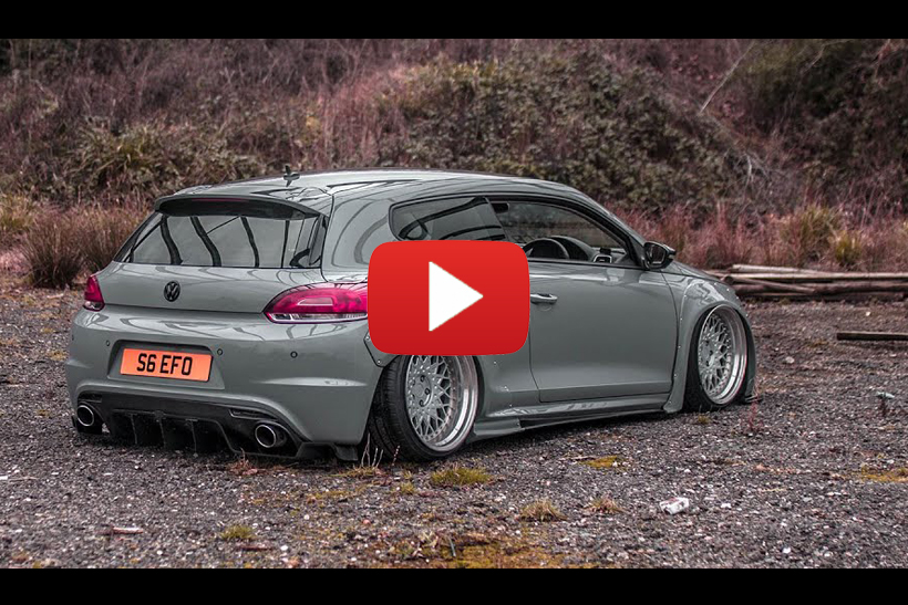 BAGGED WIDE-BODY VW SCIROCCO | Fast Car