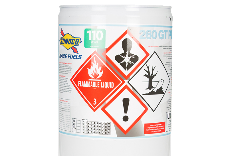 SUNOCO 260 GT PLUS 110 UNLEADED FUEL | Fast Car