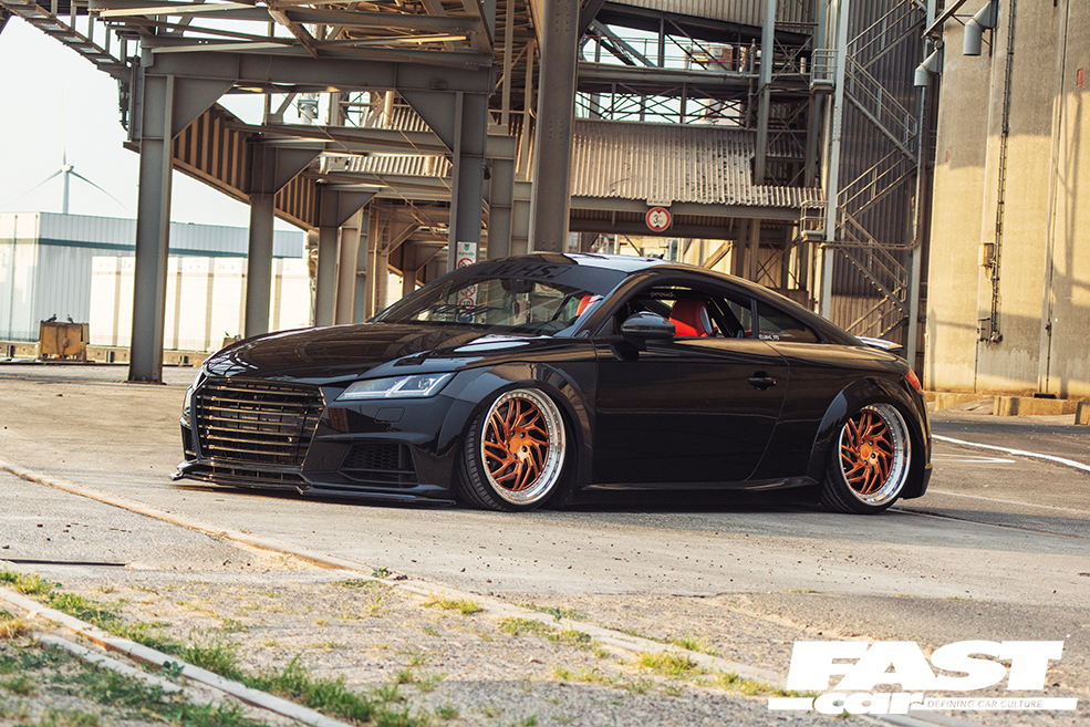 BAGGED AUDI TTS | Fast Car