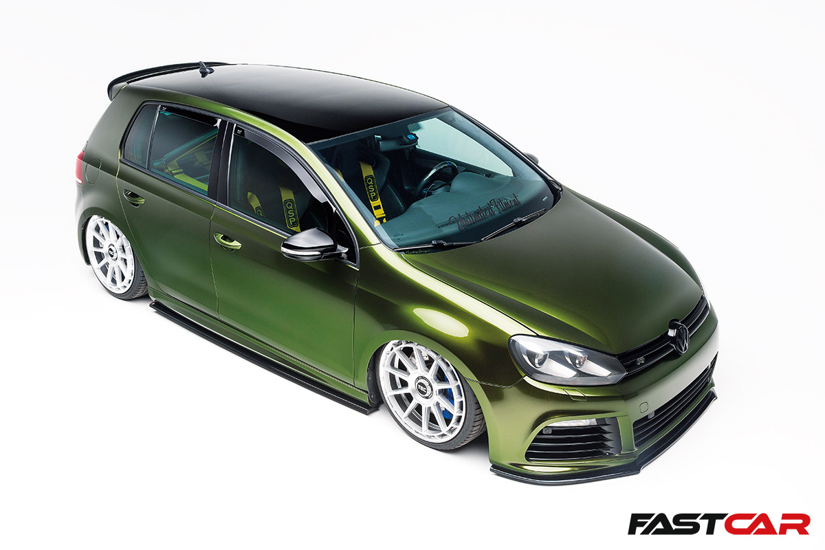 Bagged Golf R Mk6 With 400bhp | Fast Car
