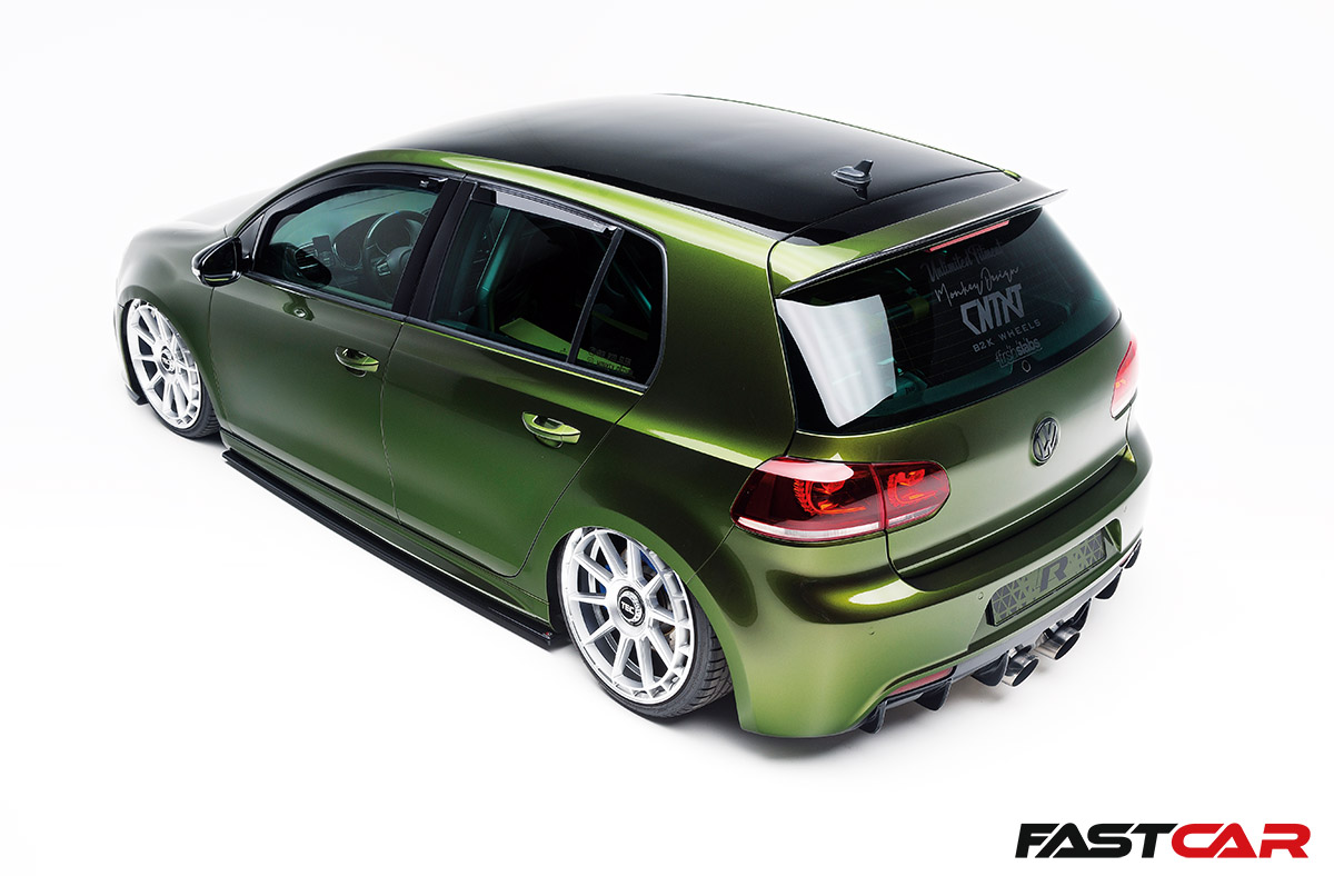 Bagged Golf R Mk6 With 400bhp | Fast Car