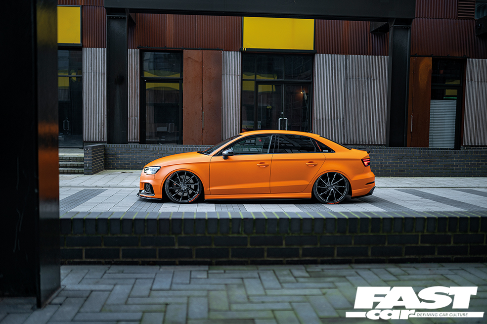 Bagged Audi RS3 Saloon | Family Guy | Fast Car