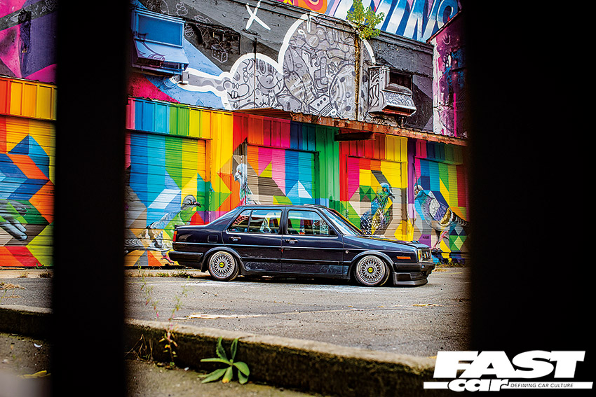 Modified VW Jetta Mk2 with VR6 Engine | Guardian Angel | Fast Car