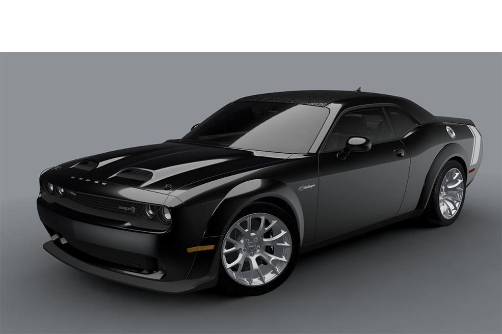 Dodge Challenger 'Black Ghost' Resurrected For V8 Farewell | Fast Car