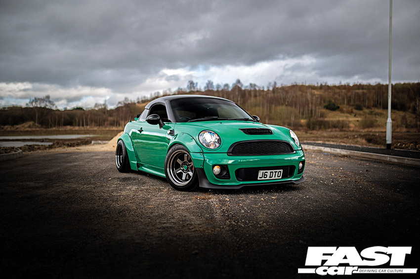 Modified Mini R58 Coupe With Liberty Walk Style Bodykit | Fast Car