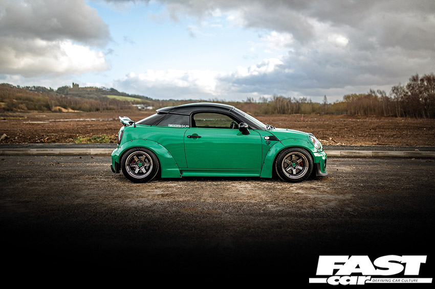 Modified Mini R58 Coupe With Liberty Walk Style Bodykit | Fast Car