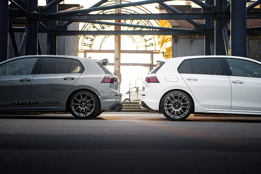 Modified VW Golf GTI Mk8 vs Tuned Mk8 Golf R | Fast Car