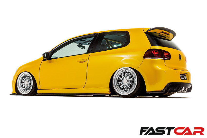 Modified VW Golf R Mk6 On Air | Fast Car