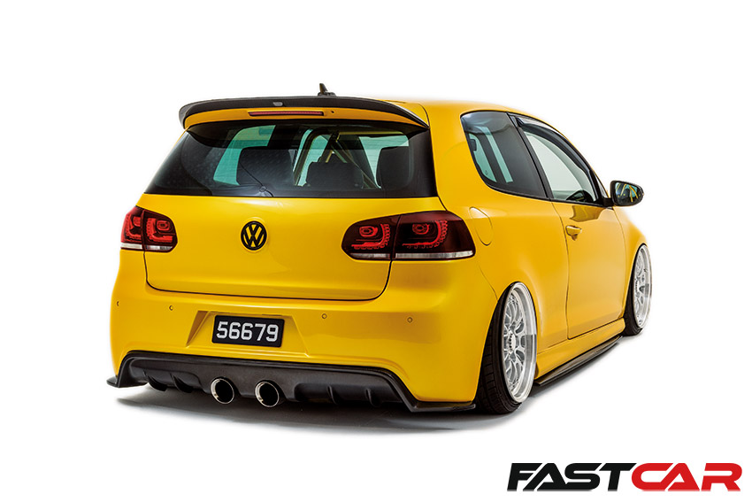 Modified VW Golf R Mk6 On Air | Fast Car