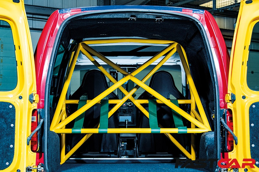 Tuned VW Caddy Harlequin With 300bhp | Fast Car