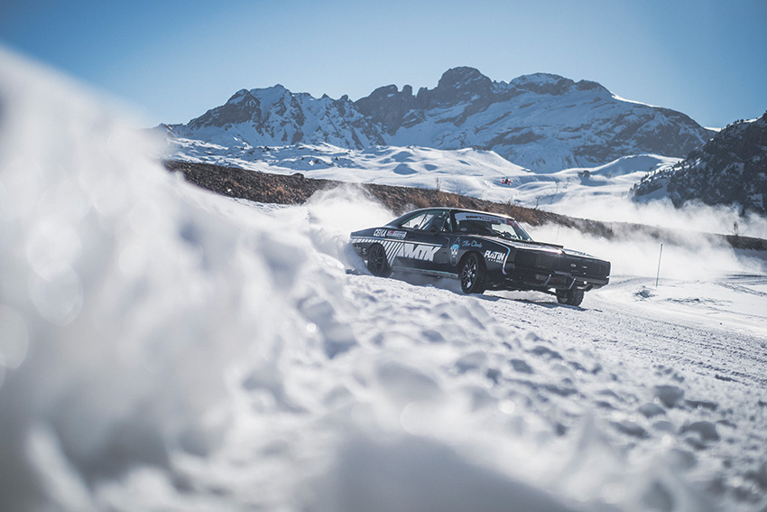 Drifting In The Snow At Courchevel | Woodham & Claudin | Fast Car