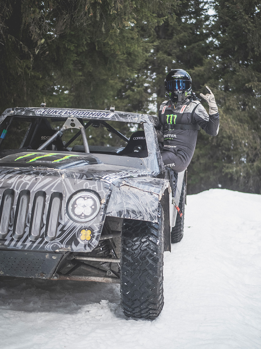 Drifting In The Snow At Courchevel | Woodham & Claudin | Fast Car