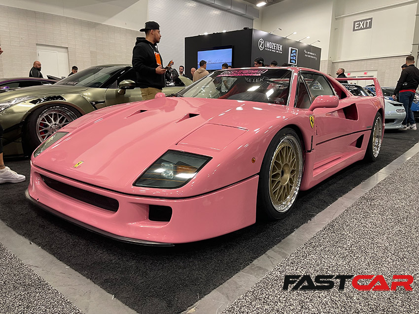 Watch This Ferrari F40 Crash Into A Fence | Fast Car