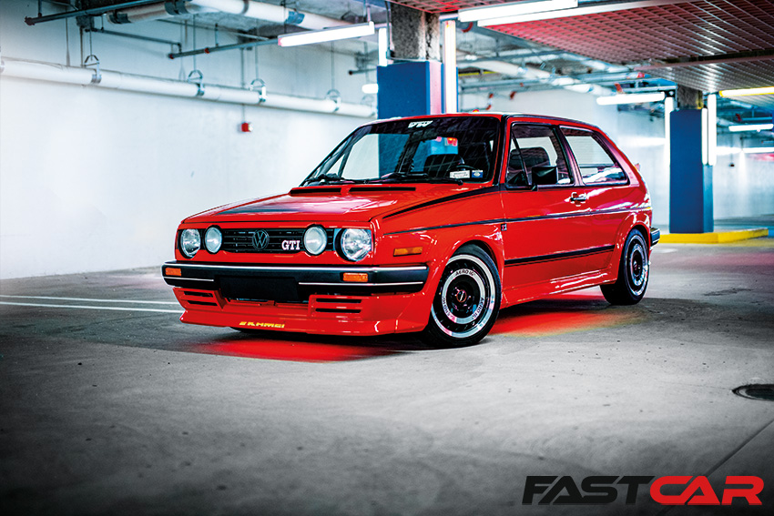 VR6-Swapped Mk2 Golf GTI With Kamei X1 Kit | Fast Car