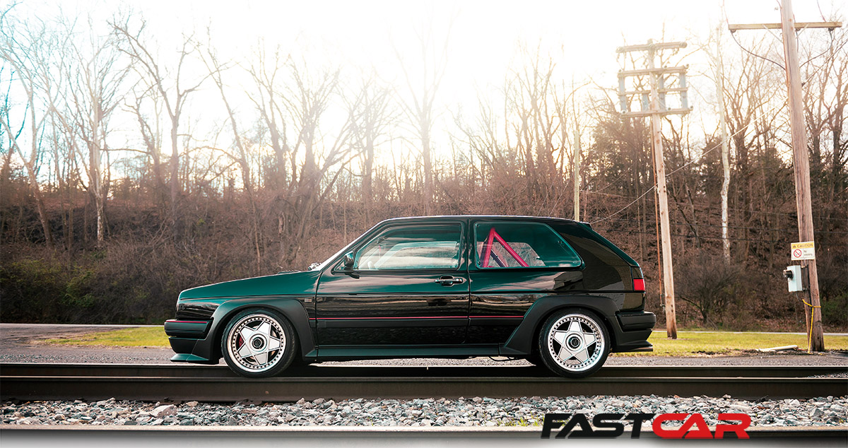 VR6-Swapped Mk2 Golf GTI With Kamei X1 Kit | Fast Car