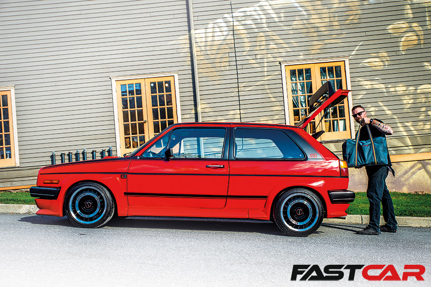 VR6-Swapped Mk2 Golf GTI With Kamei X1 Kit | Fast Car