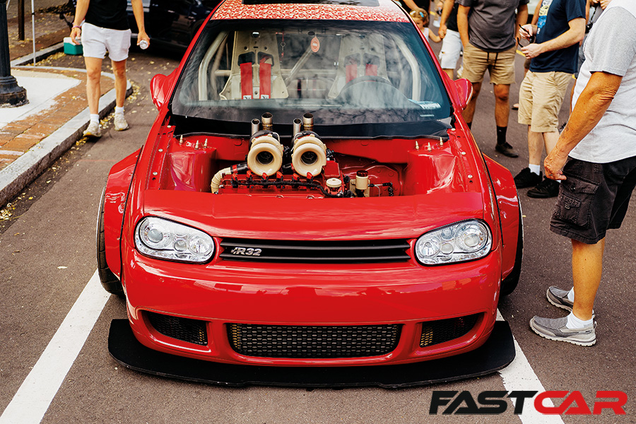Modified VW Golf Mk4 R32 With Twin Turbo VR6 Engine | Fast Car