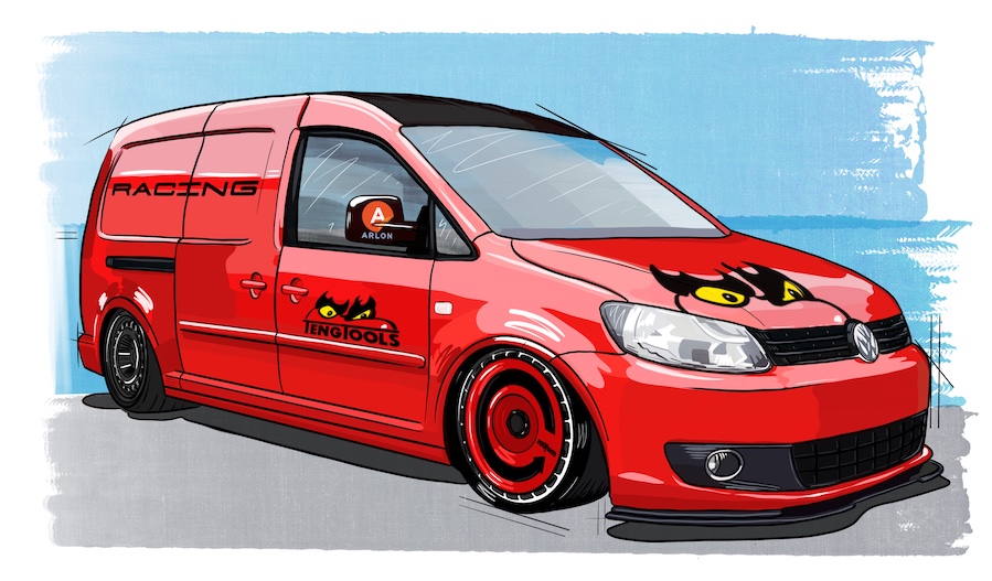 Race Support Caddy Project | Fast Car