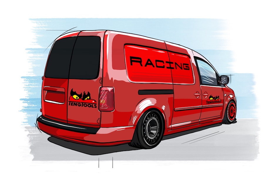 Race Support Caddy Project | Fast Car
