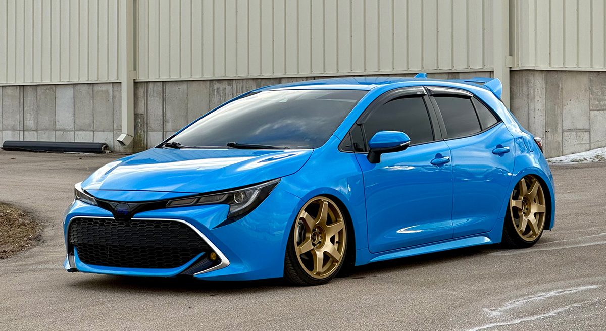 New Air Lift Suspension For Toyota Corolla | Fast Car