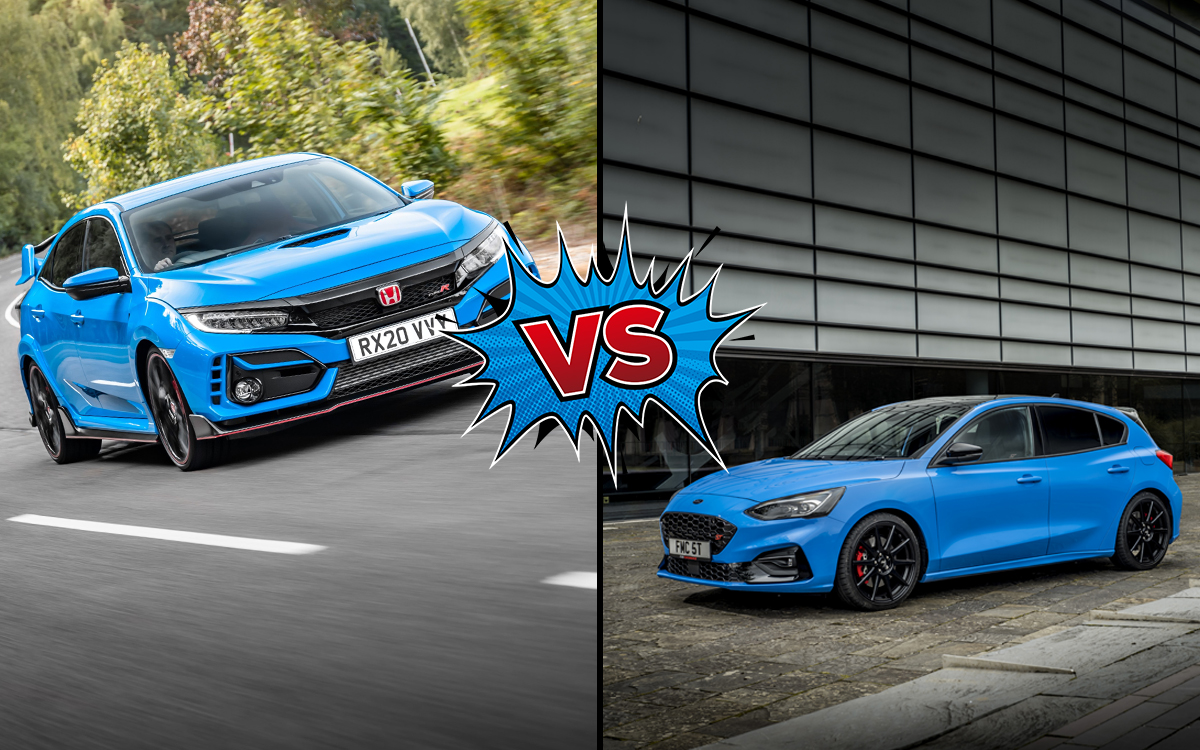 Ford Focus ST Mk4 vs Honda Civic Type R FK8 | Fast Car