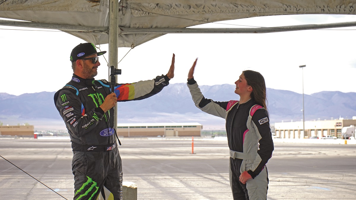 Lia Block To Compete In Ken's Escort Cosworth V2 | Fast Car