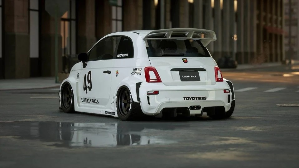 Liberty Walk Abarth 595 Debuts Ahead Of Tokyo Auto Salon | Fast Car