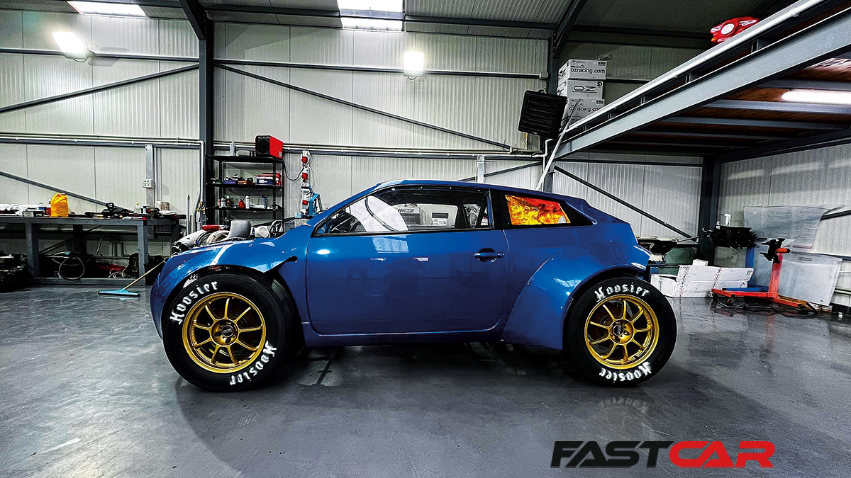 1900hp Twin-Engined VW Lupo Drag Car | Fast Car
